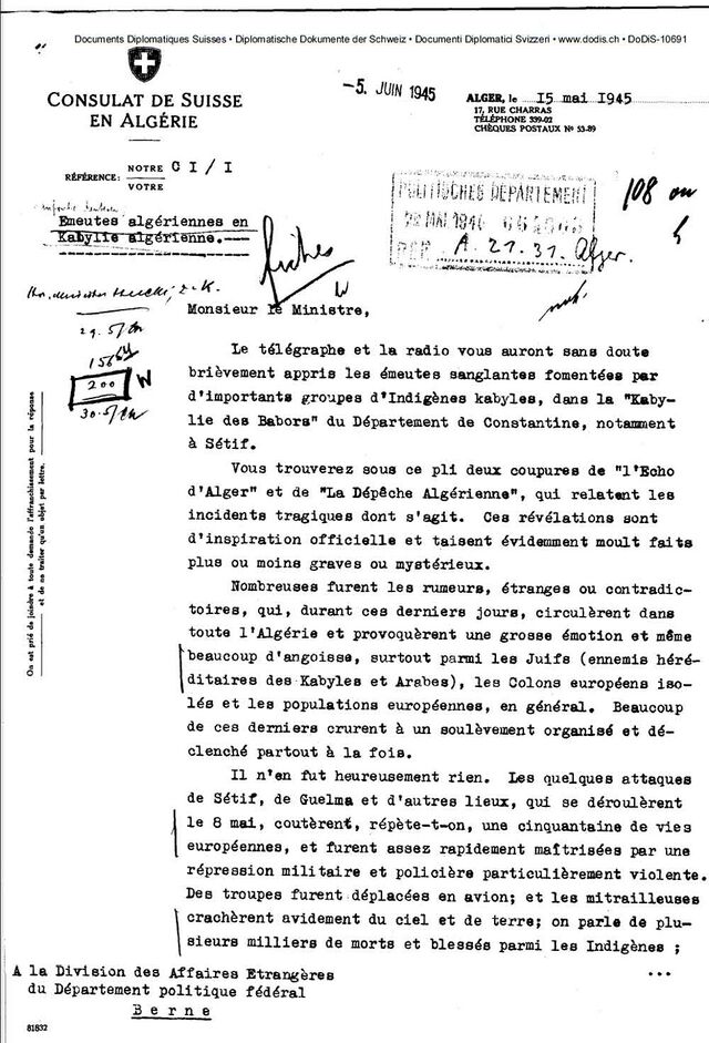 Dates importantes — Encyclopédie-de-L'AFN_1830-1962